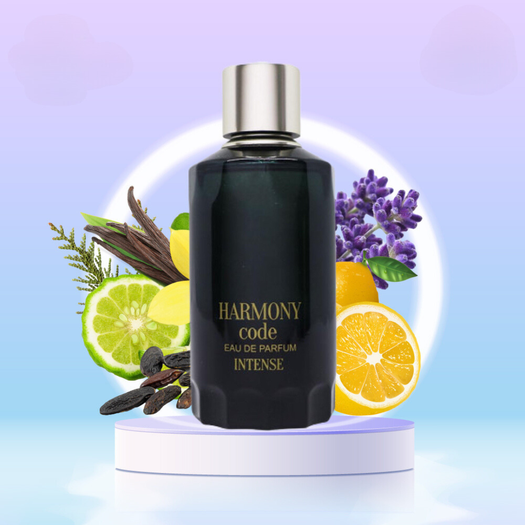 FRAGRANCE WORLD HARMONY CODE INTENSE MEN EDP 100ML – huelesrikochile